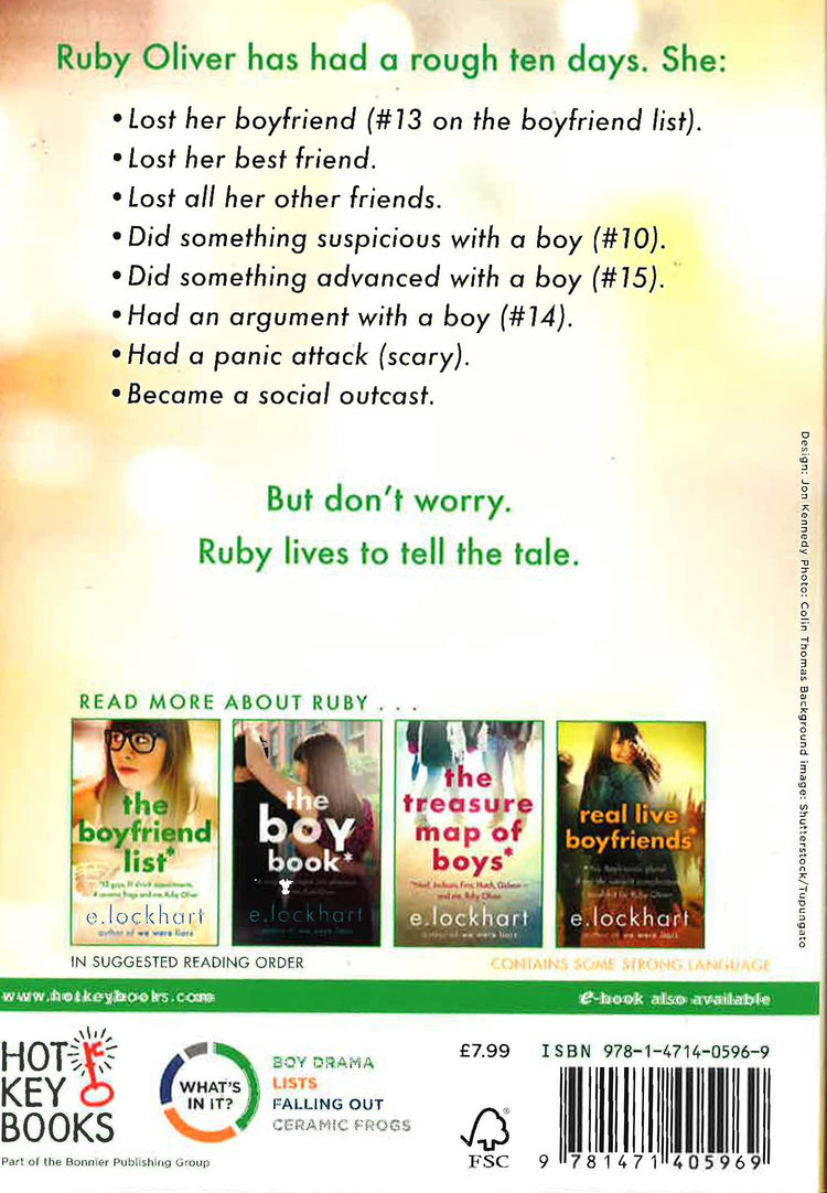 Ruby Oliver 1: The Boyfriend List – BookXcess