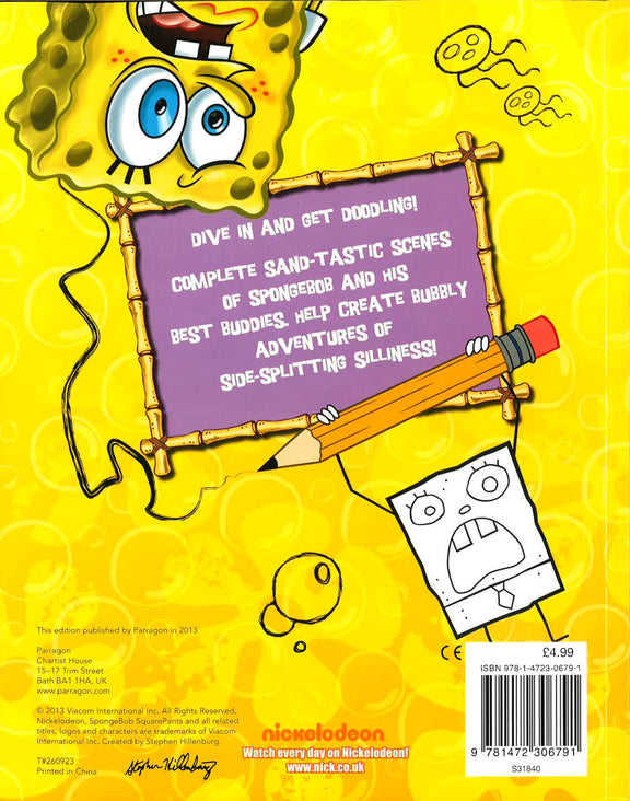 Spongebob Squarepants: Scribblebob Doodlepants – BookXcess