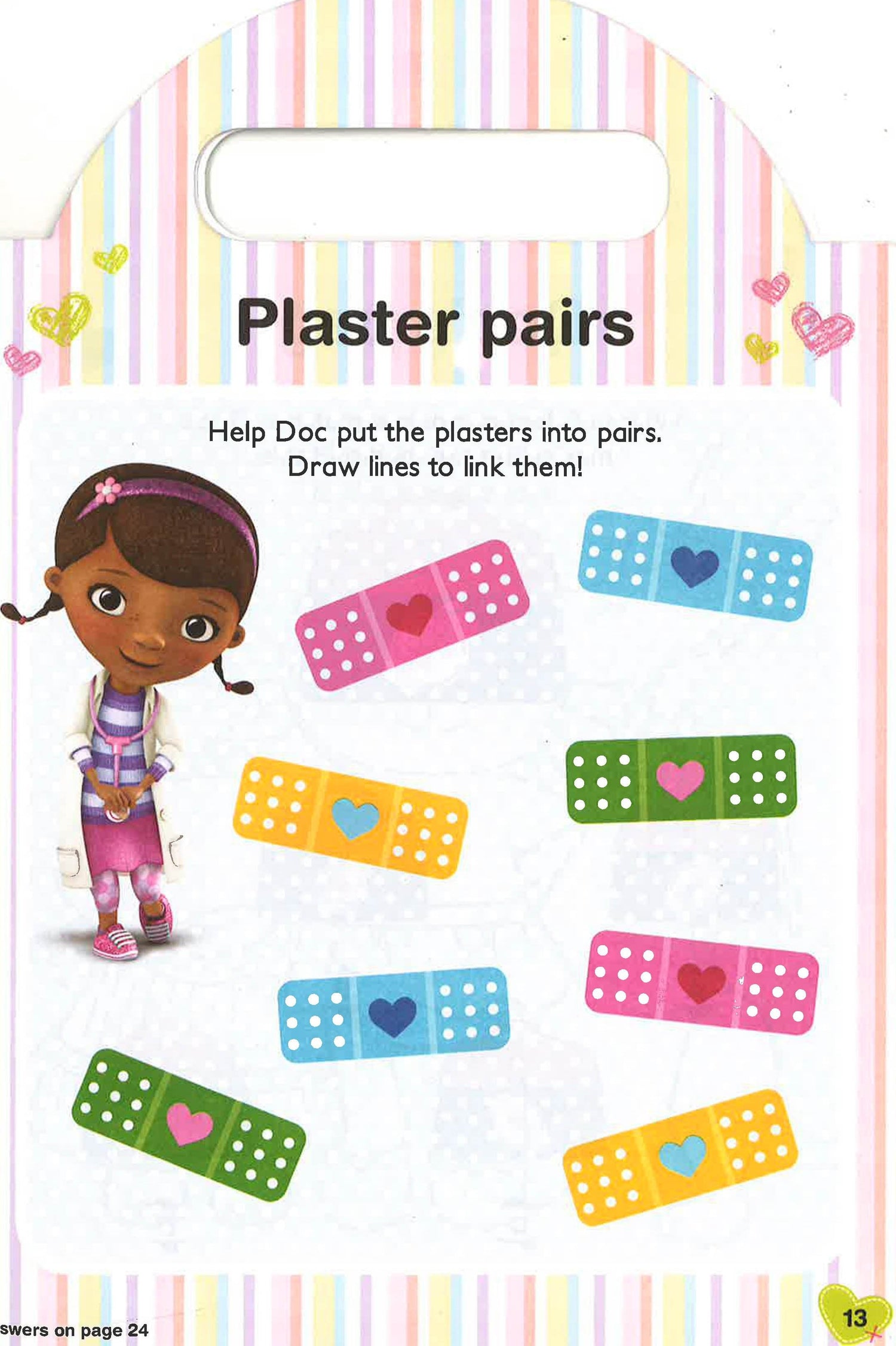 Disney Doc Mcstuffins Carry-Along Activities With Pencils – BookXcess