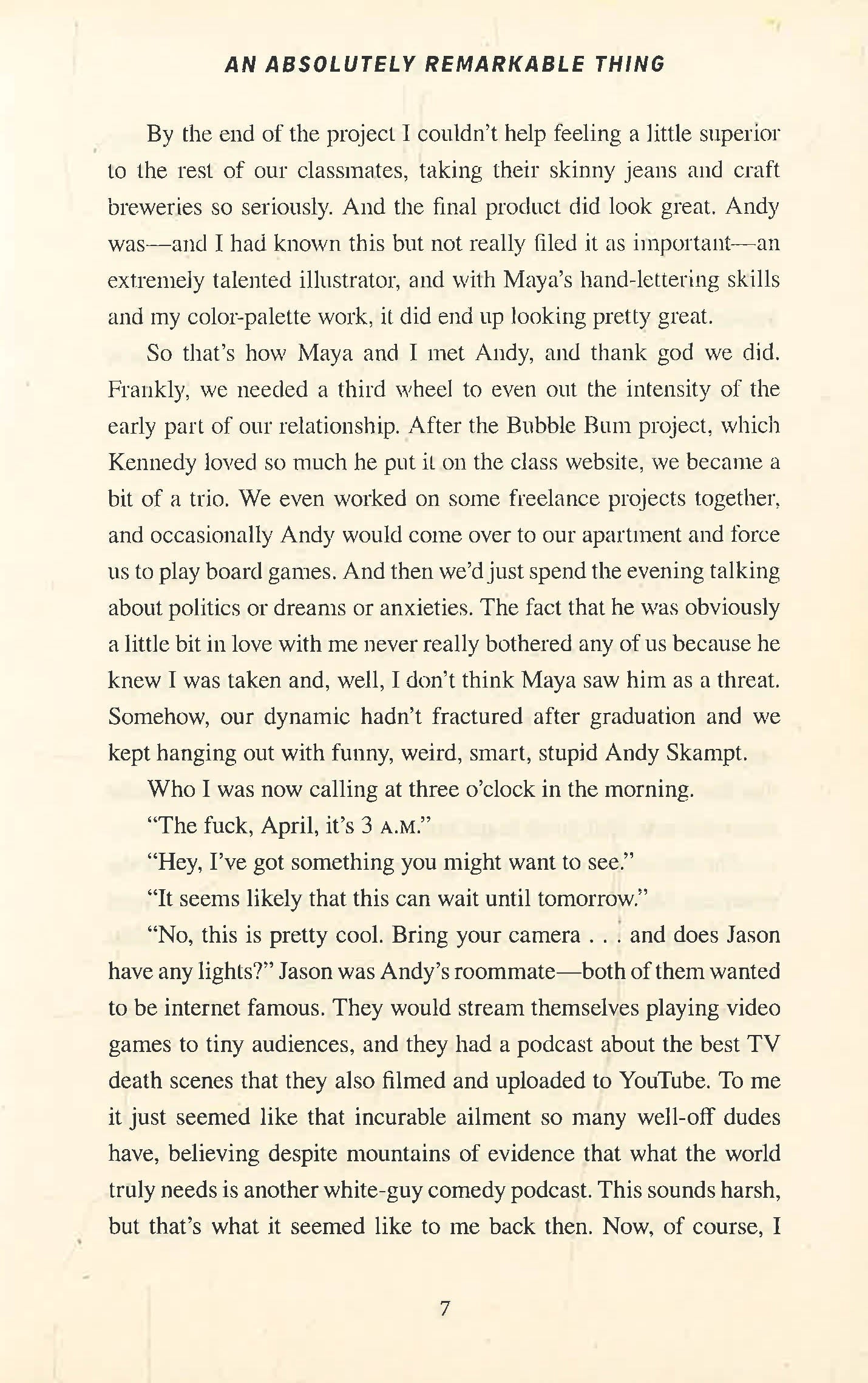 An Absolutely Remarkable Thing – BookXcess