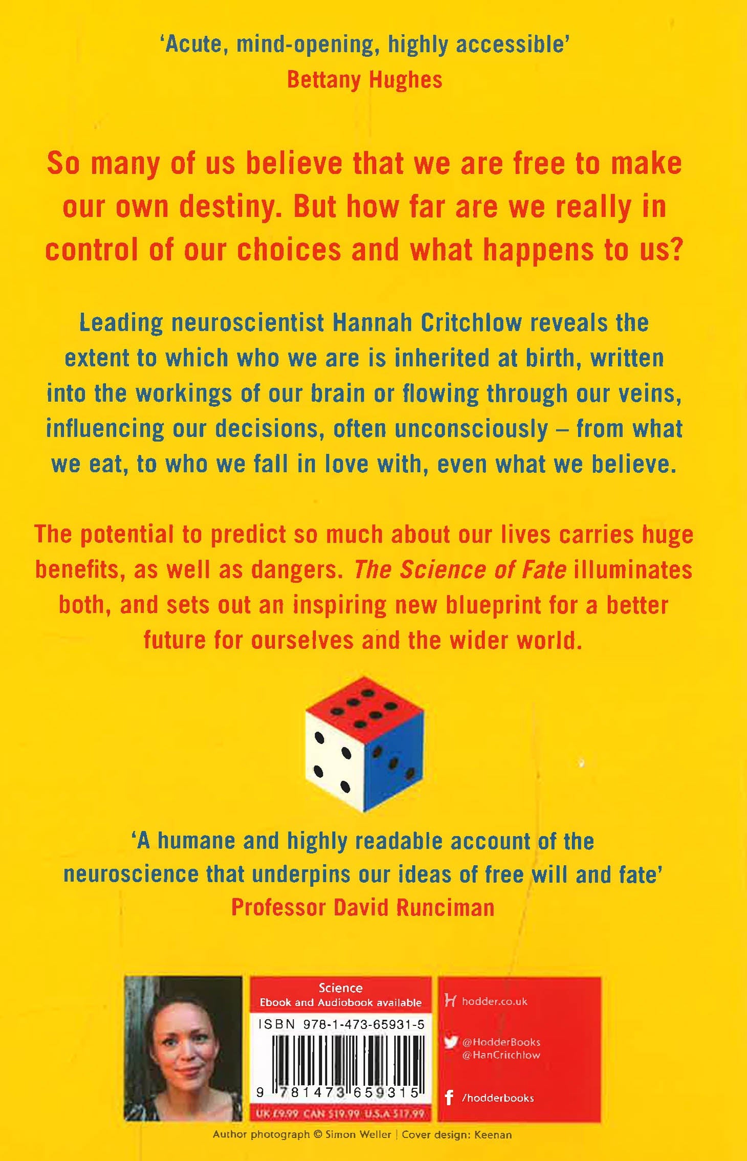 The Science Of Fate: The New Science Of Who We Are - And How To Shape – BookXcess