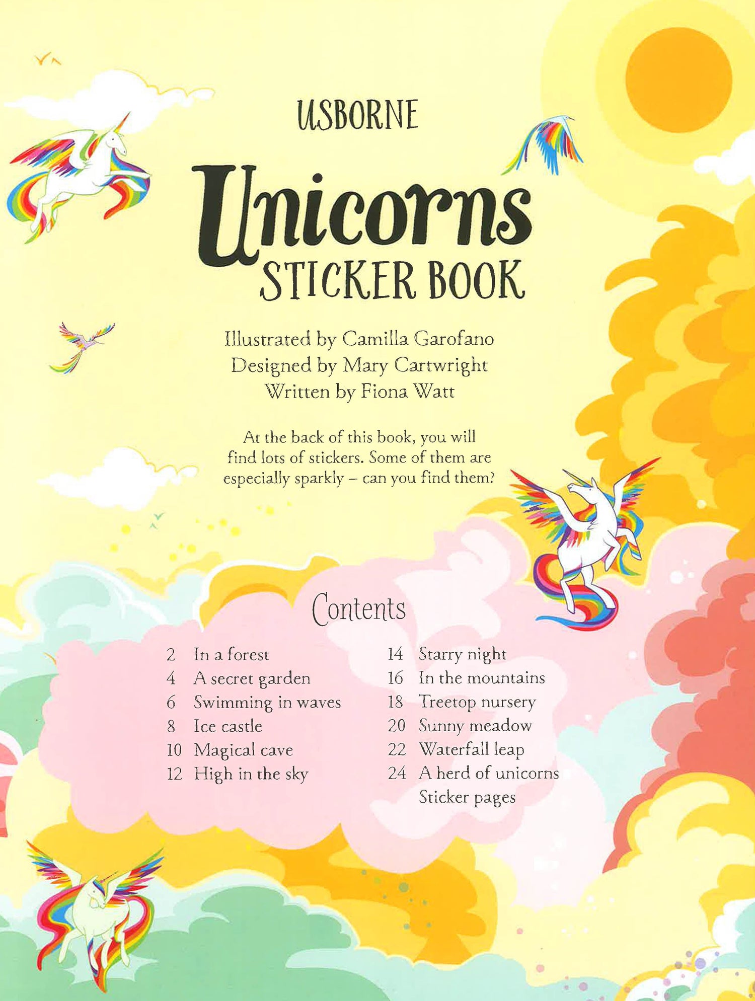Unicorns Sticker Book – BookXcess