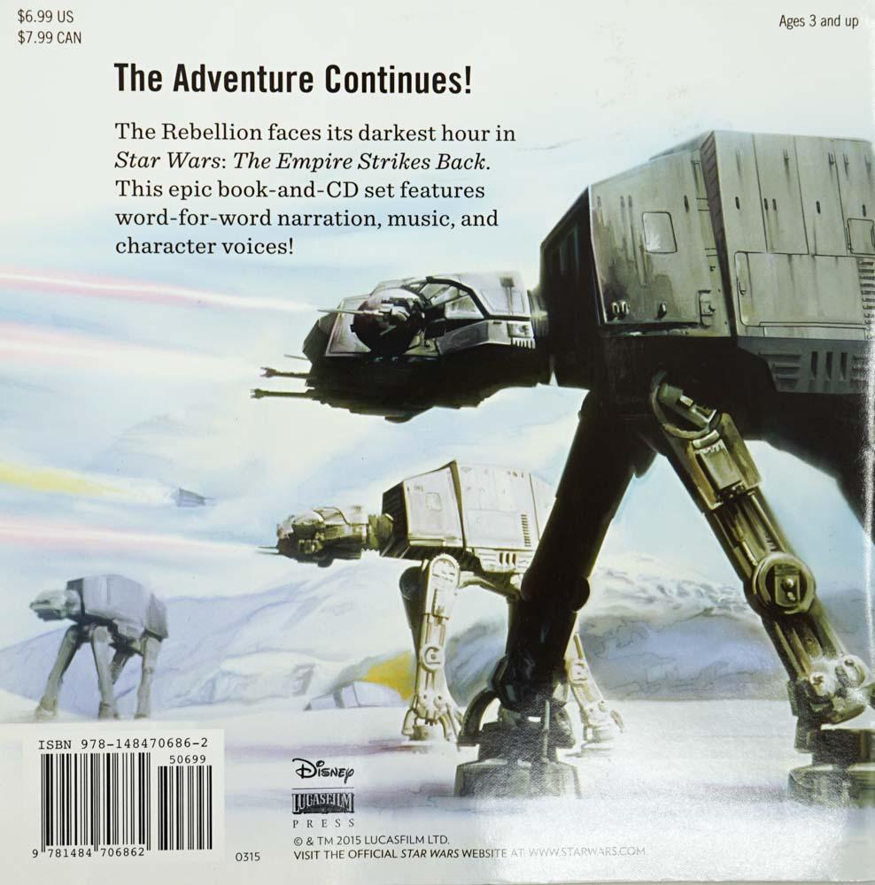 Star Wars: The Empire Strikes Back Read-Along Storybook And Cd – BookXcess
