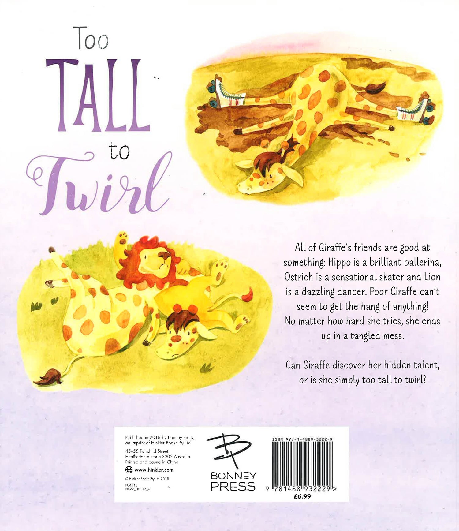Too Tall To Twirl – BookXcess
