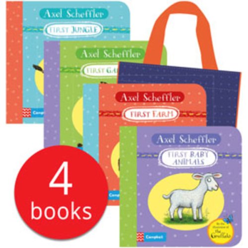 Axel Scheffler's My First Animals (4 Books) – BookXcess