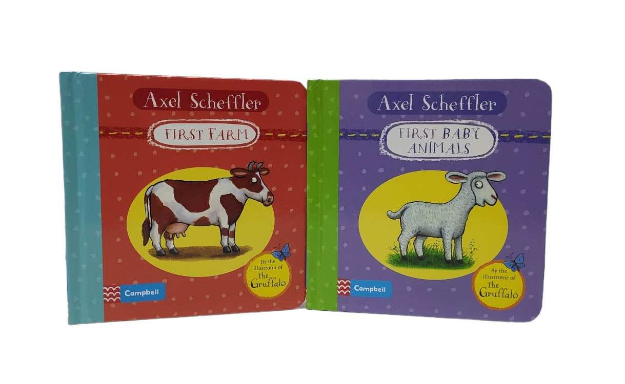 Axel Scheffler's My First Animals (4 Books) – BookXcess