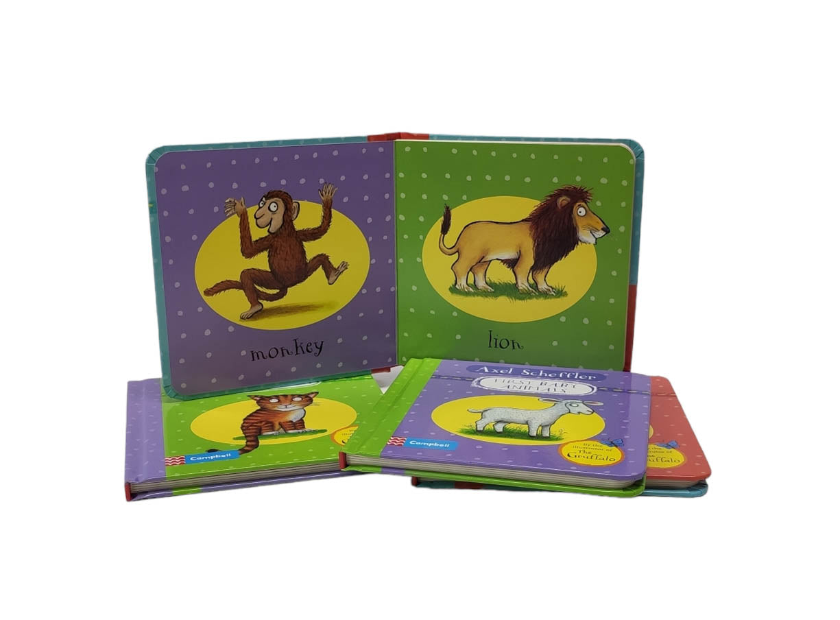 Axel Scheffler's My First Animals (4 Books) – BookXcess