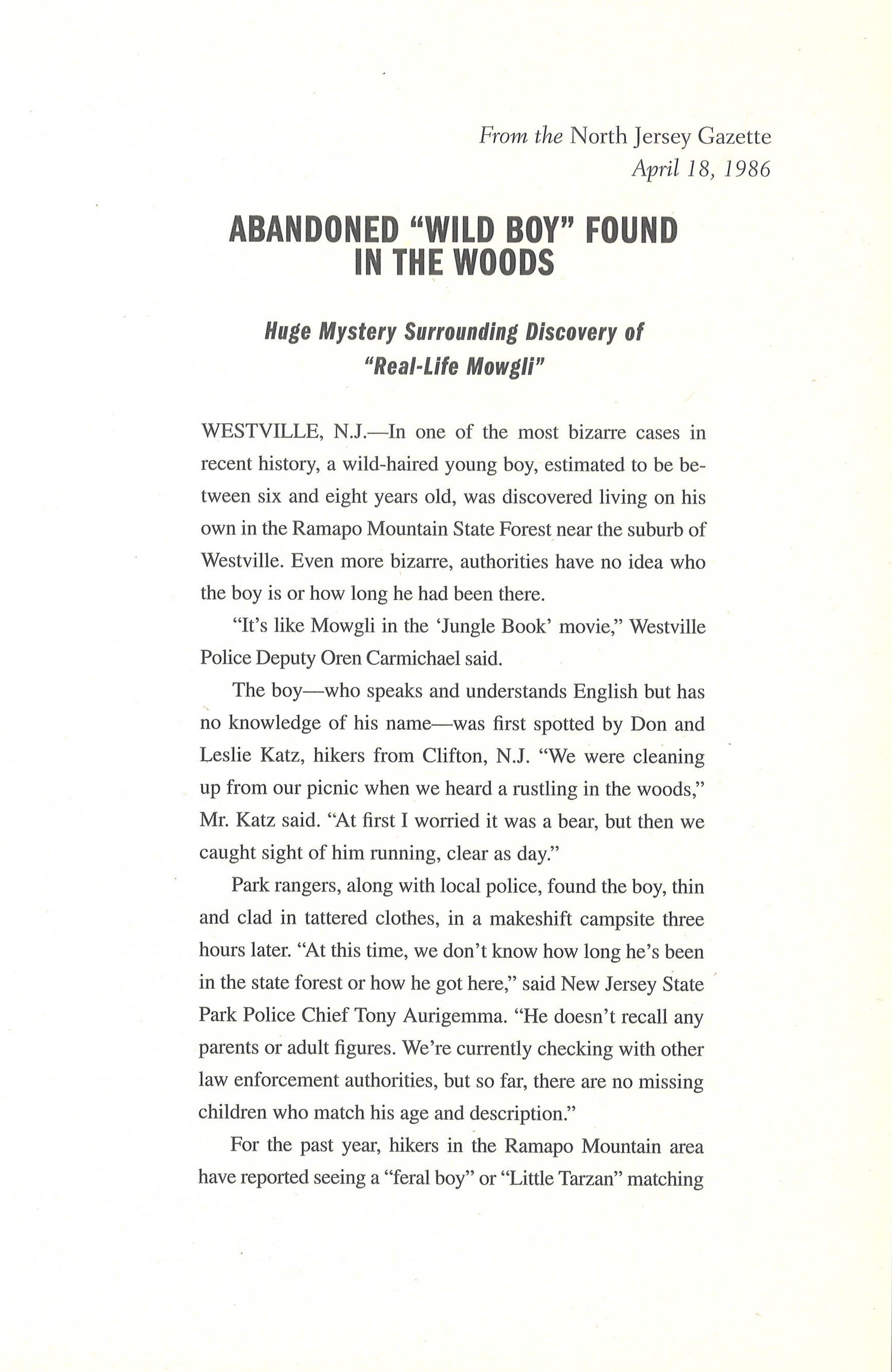 The Boy From The Woods: From The #1 Bestselling Creator Of The Hit Net ...