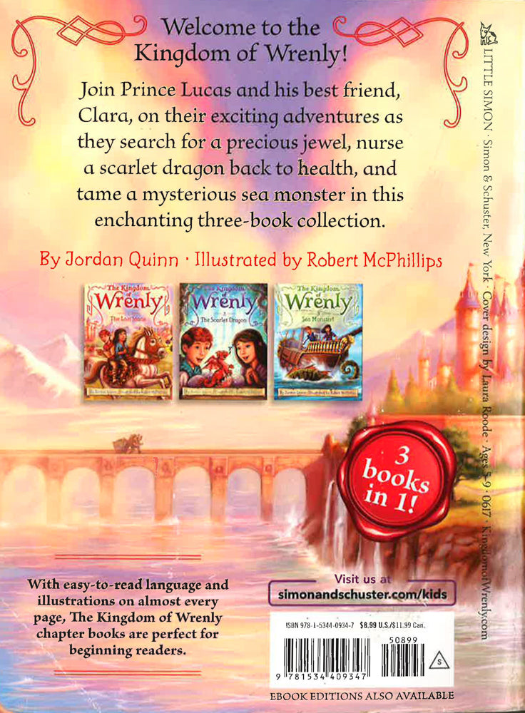 The Kingdom Of Wrenly 3 Books In 1!: The Lost Stone; The Scarlet Drago ...