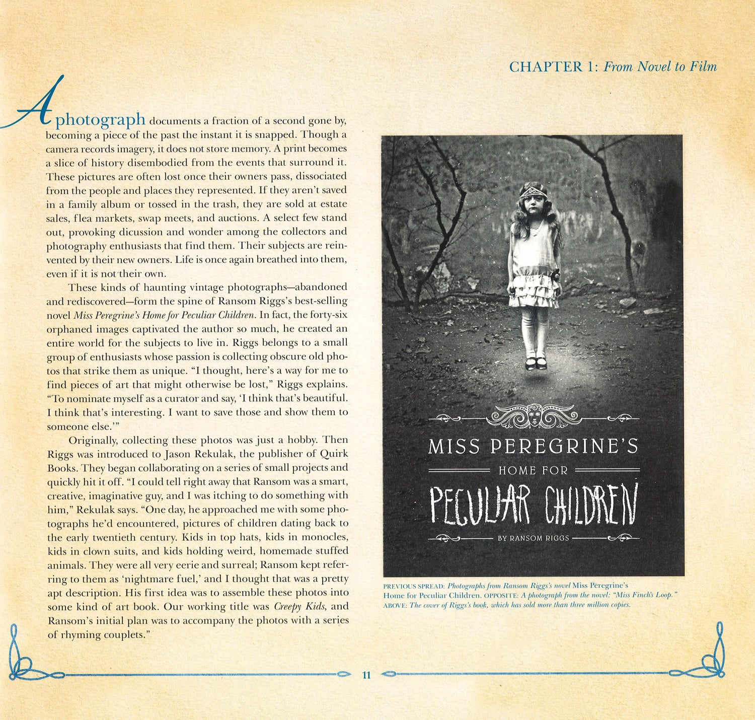 The Art Of Miss Peregrine's Home For Peculiar Children (Miss Peregrine ...