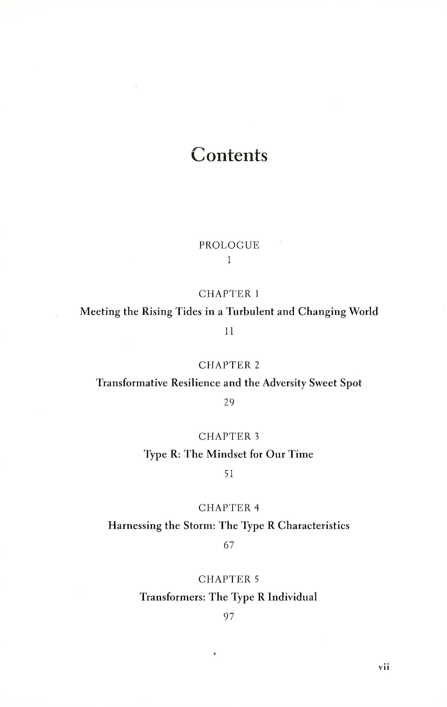 Type R: Transformative Resilience For Thriving In A Turbulent World ...