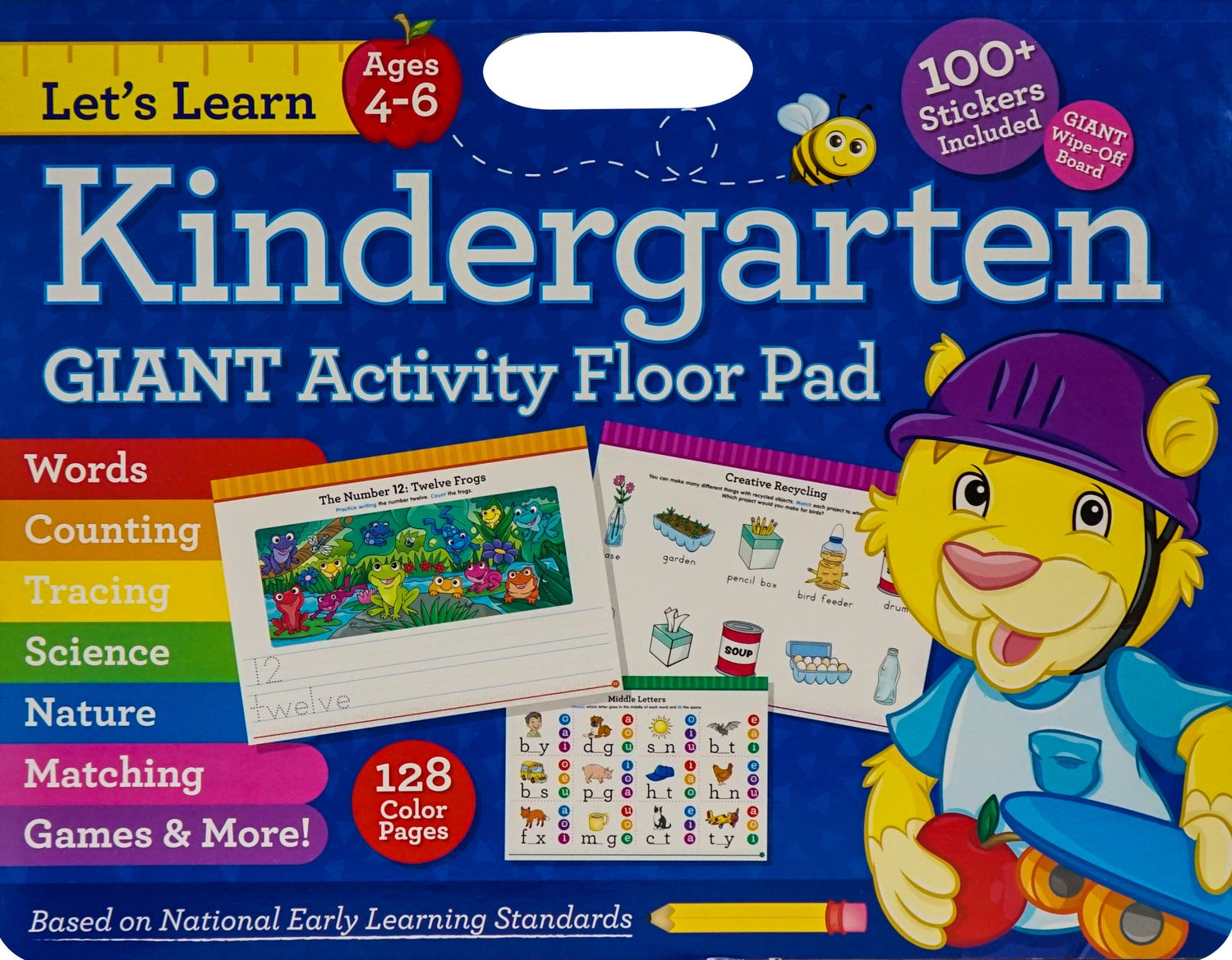 Kindergarten Giant Activity Floor Pad (Let's Learn, Ages 4-6) – BookXcess