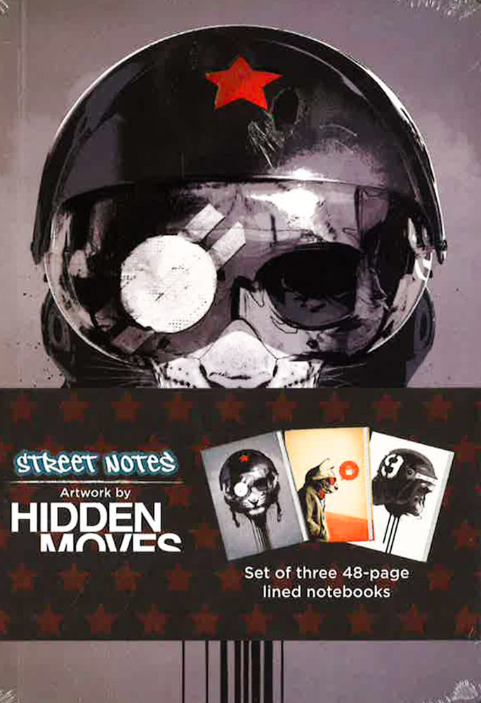 Street Notes Artwork By Hidden Moves (Small): Set Of Three 48 Page Sma ...