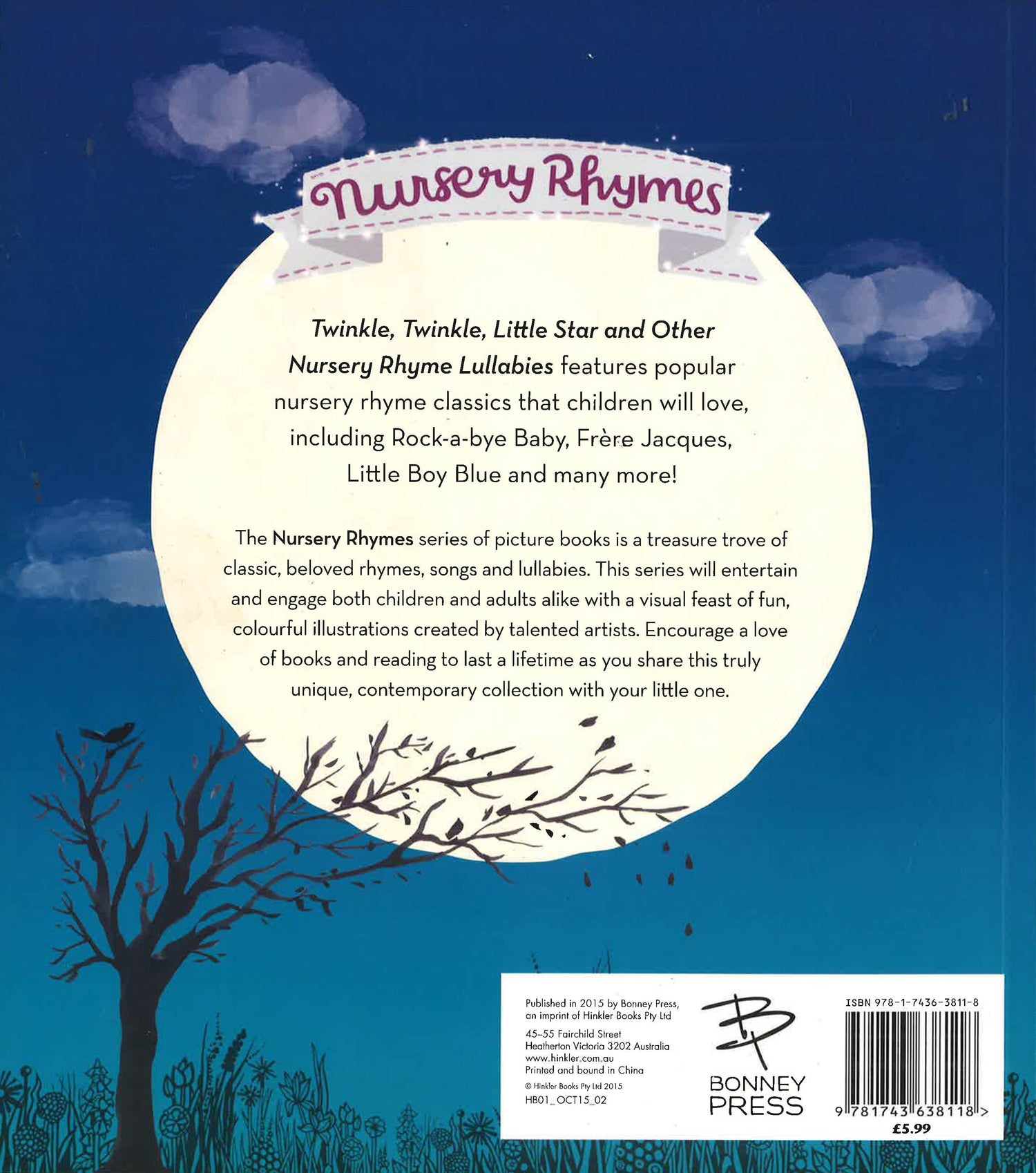 Twinkle, Twinkle, Little Star And Other Nursery Rhyme Lullabies – BookXcess