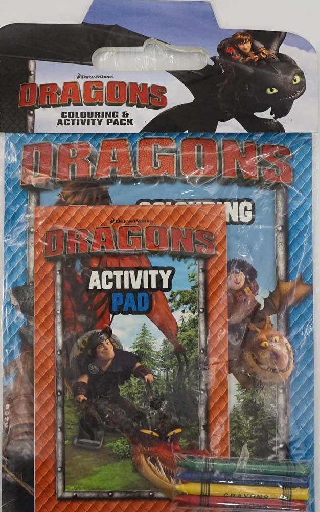 How To Train Your Dragon Core Activity Pack – BookXcess