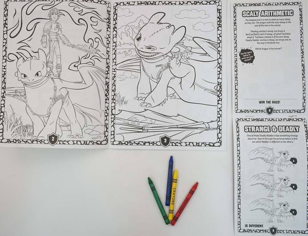 How To Train Your Dragon Core Activity Pack – BookXcess