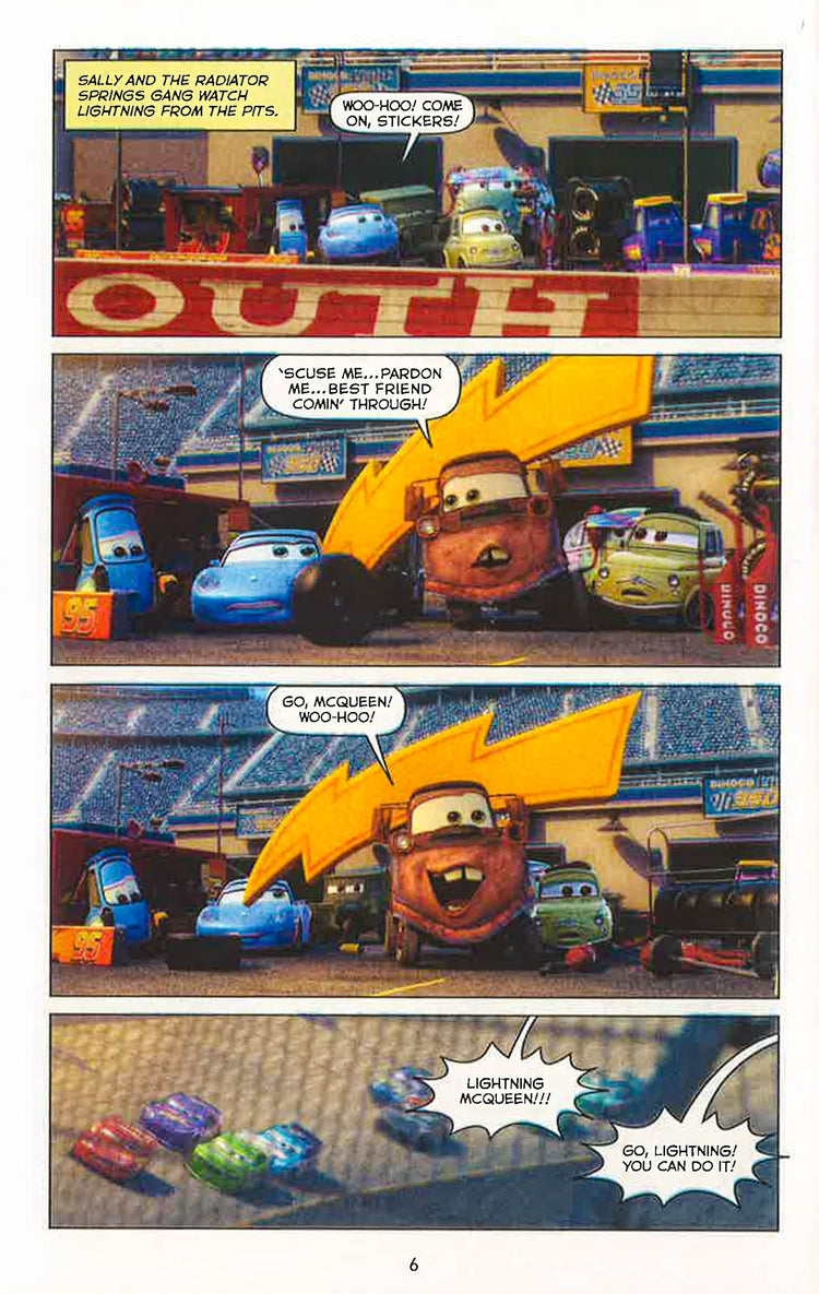 Disney/Pixar Cars 3 Cinestory Comic – BookXcess