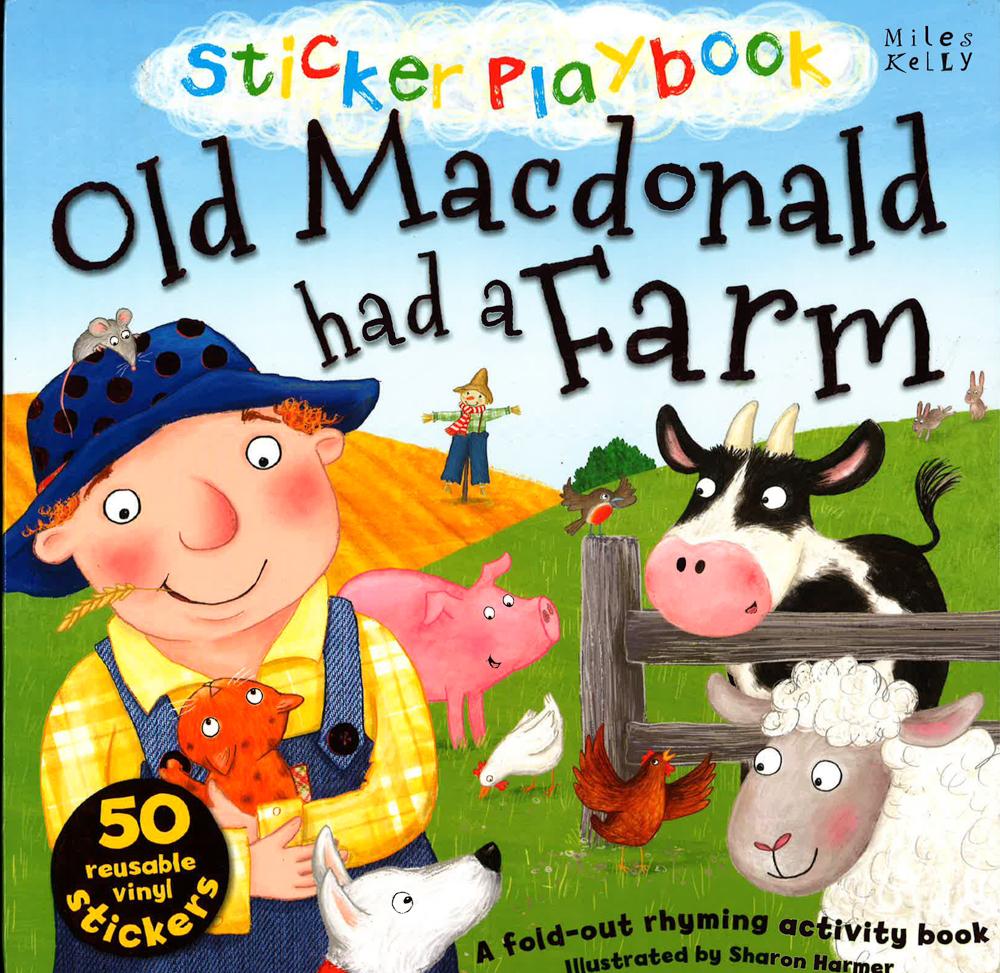 Old Macdonald Had A Farm Sticker Playbook – BookXcess