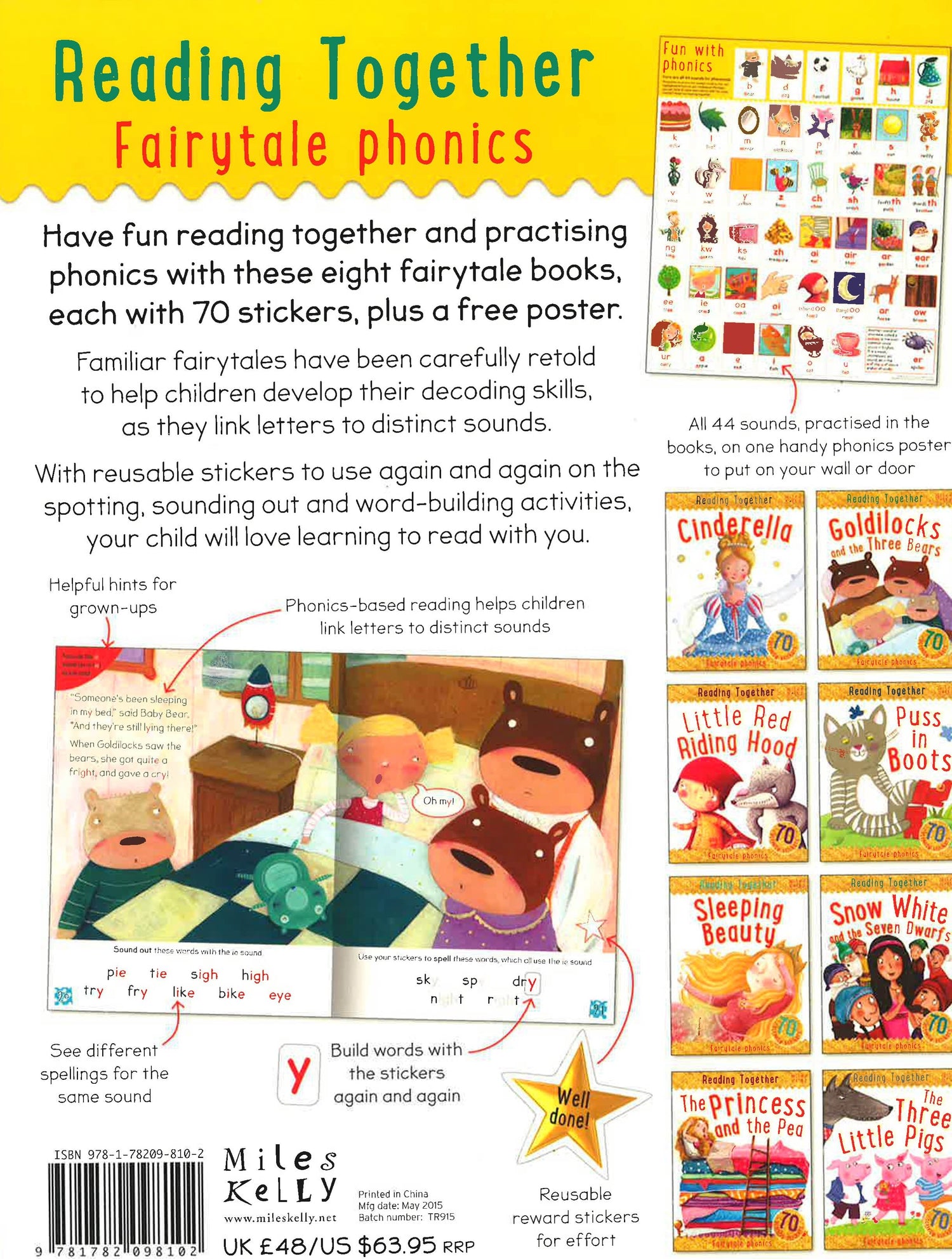 Reading Together Fairytale Phonics (8 Books With Poster) – BookXcess