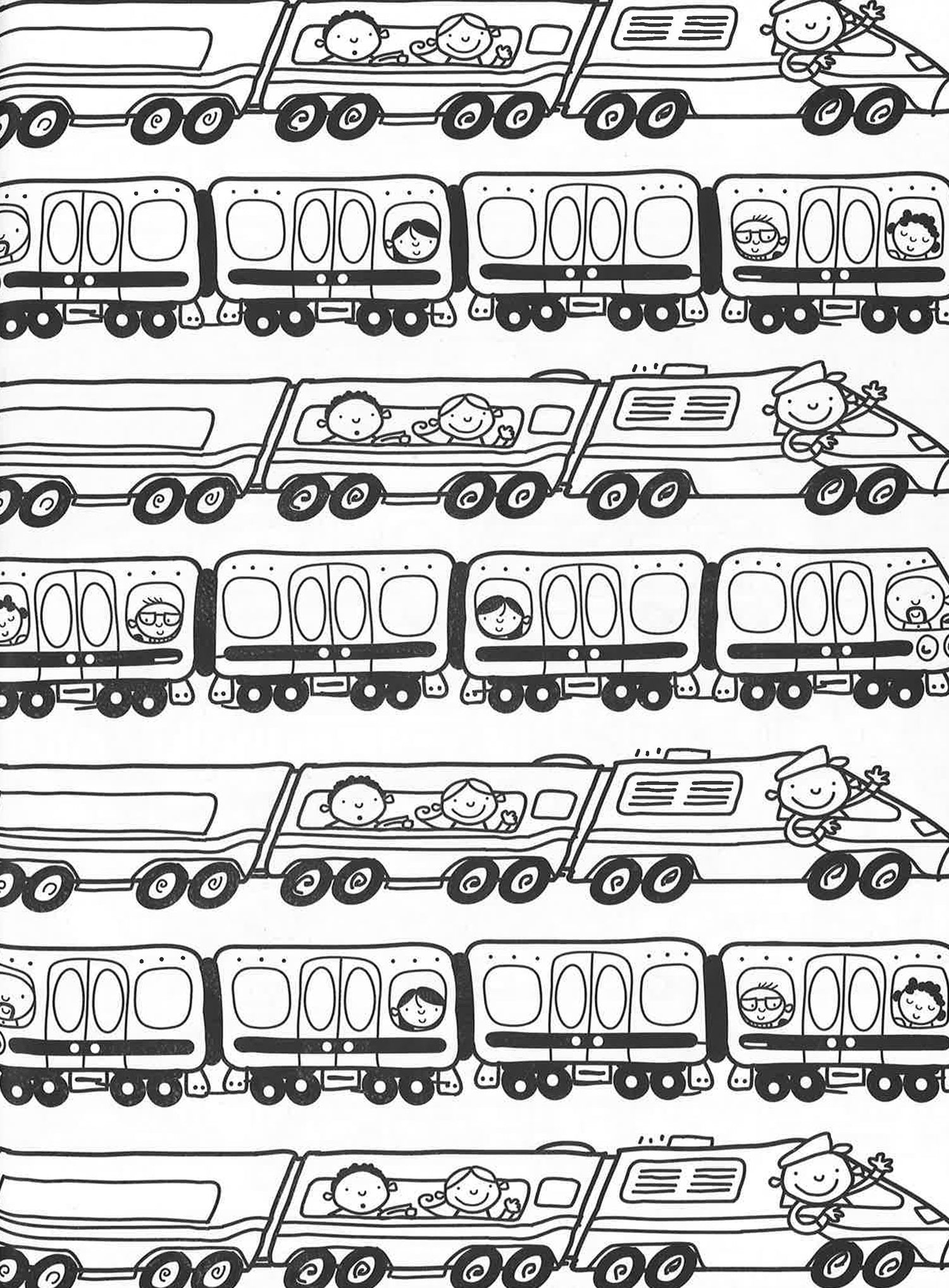 Lift-The-Flap Things That Go Colouring - Make Believe Ideas – BookXcess