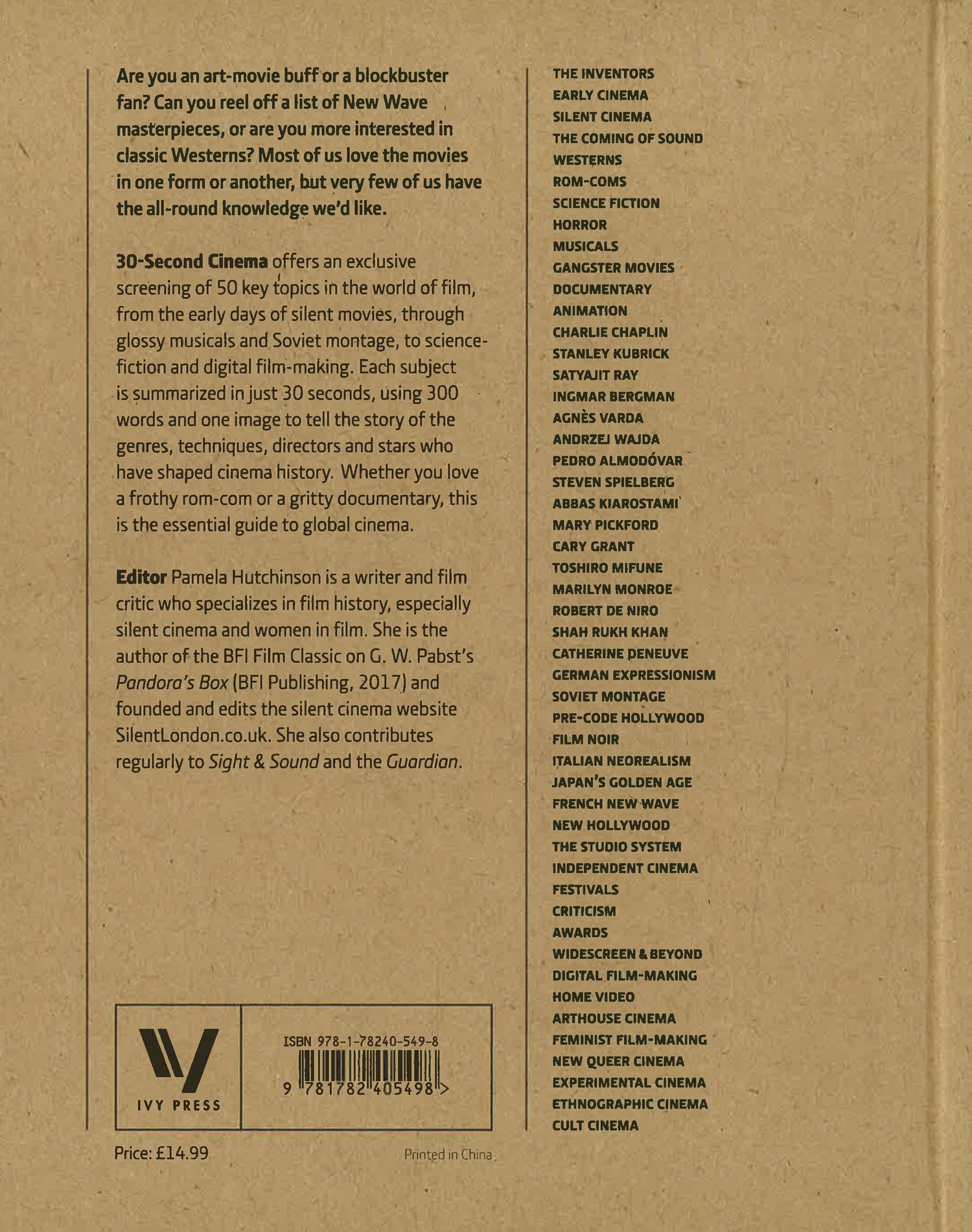 30-Second Cinema: The 50 Most Important Ideas, Genres, And People In T ...