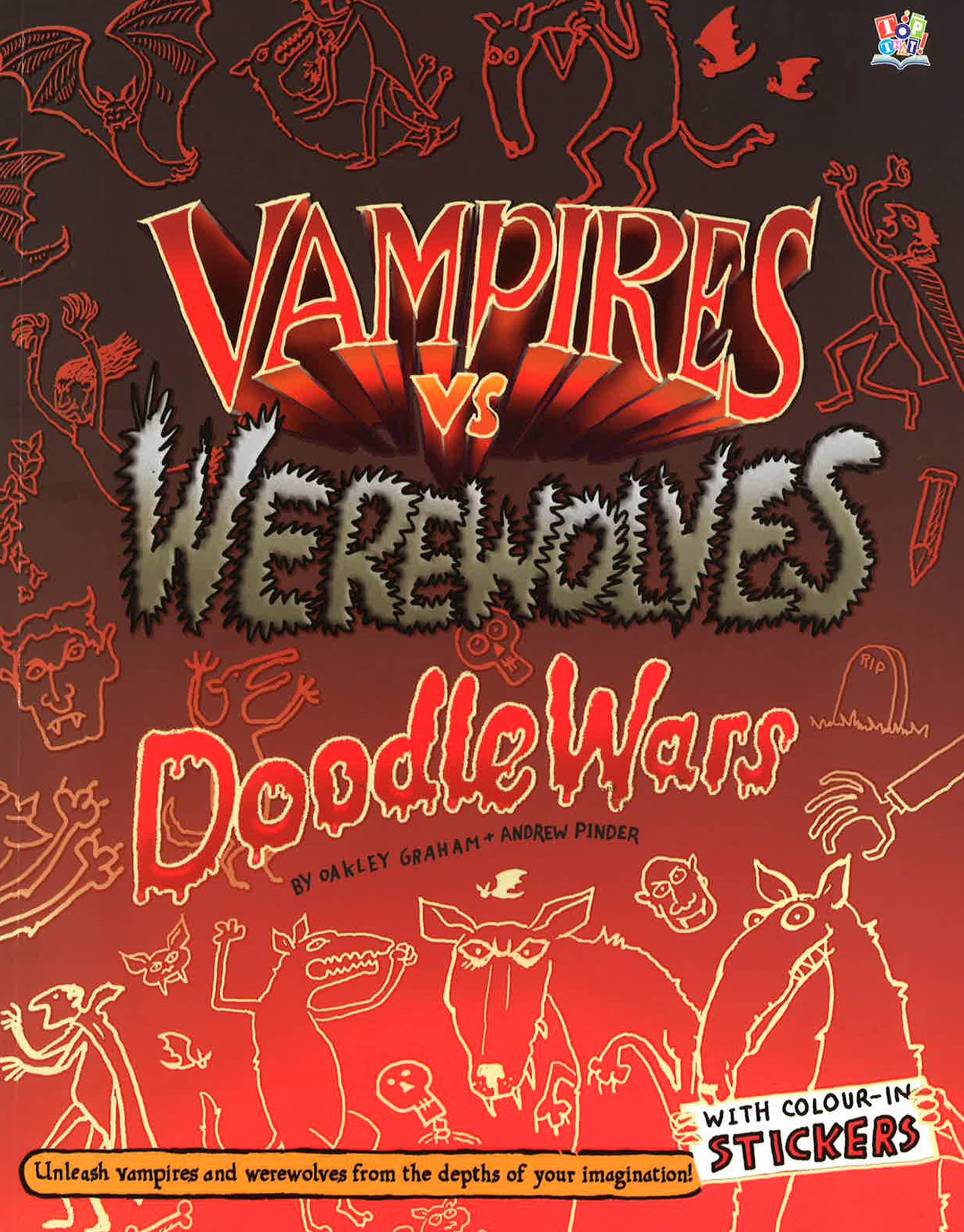 Vampires Vs Werewolves Doodle Wars – BookXcess