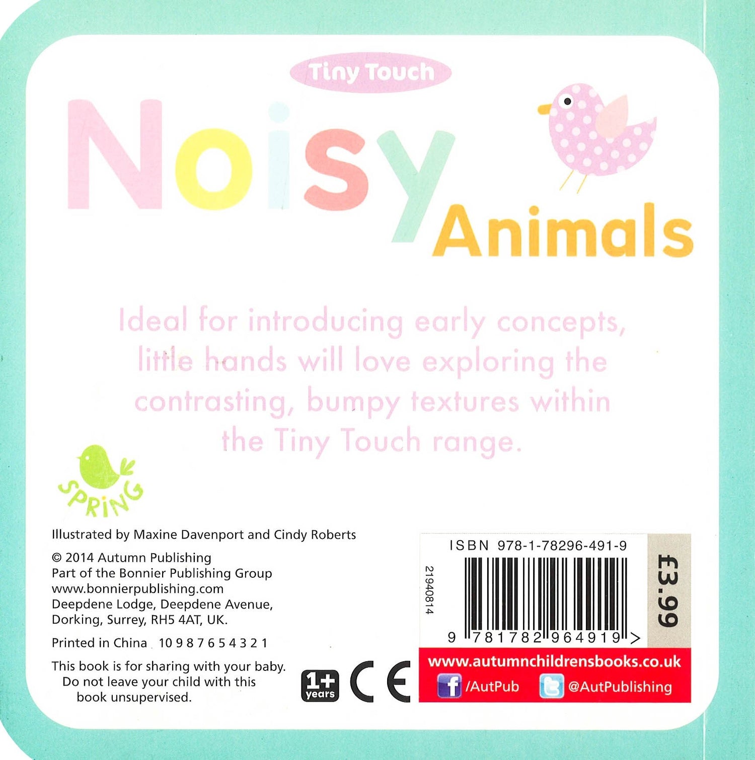 Tiny Touch: Noisy Animals – BookXcess
