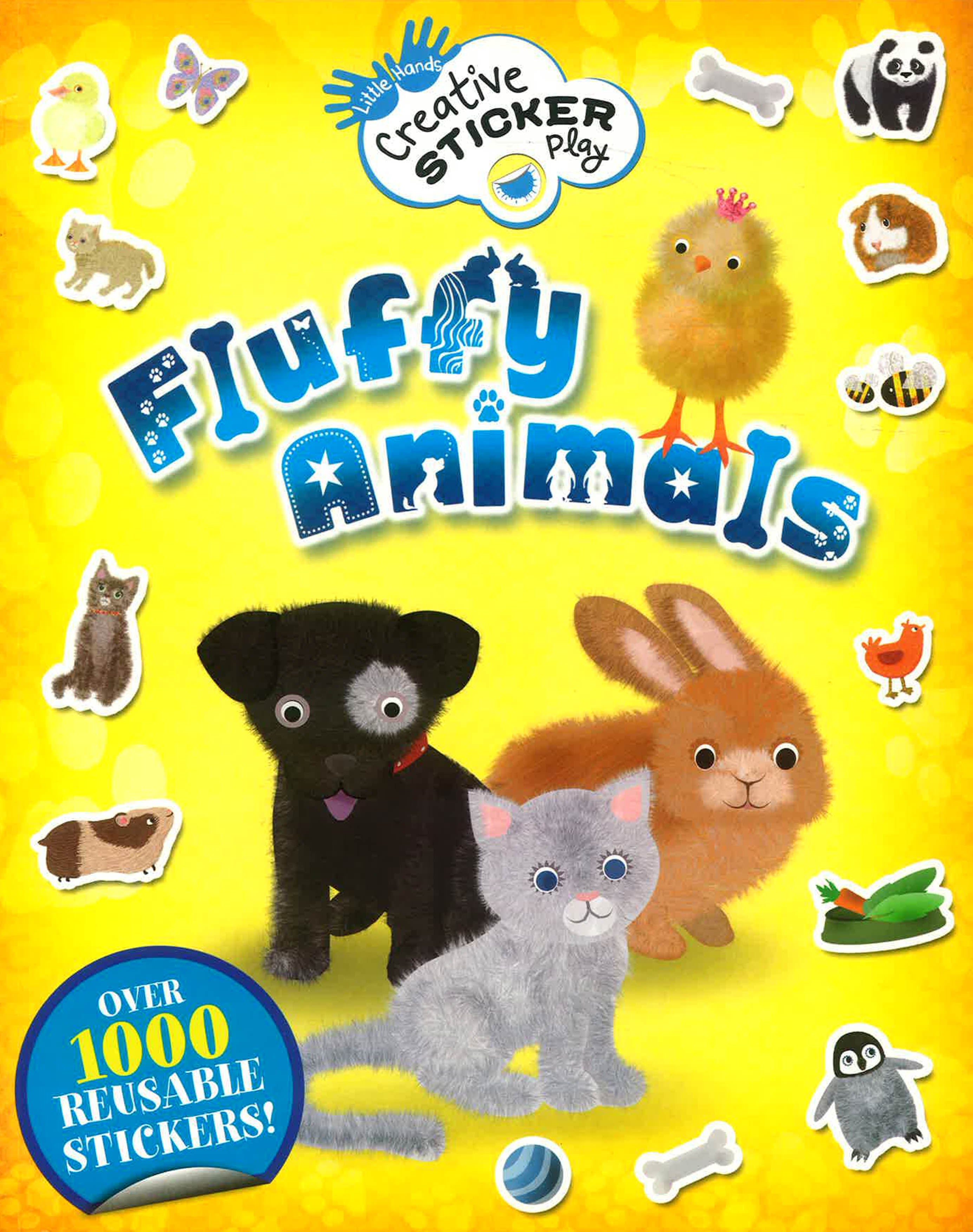 Little Hands Creative Sticker Fluffy Animals – BookXcess