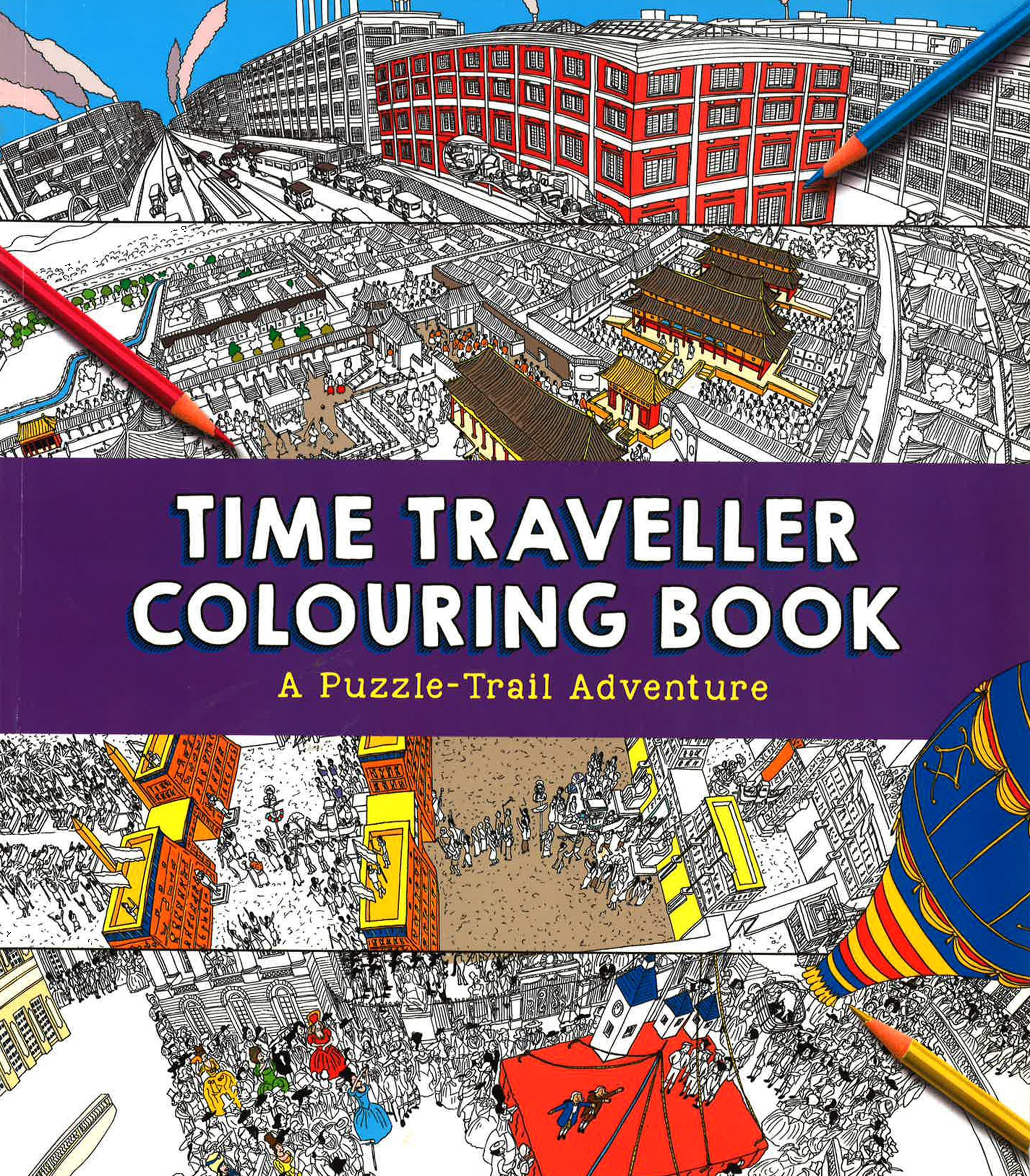 [Bargain Corner] Time Traveller Colouring Book – BookXcess