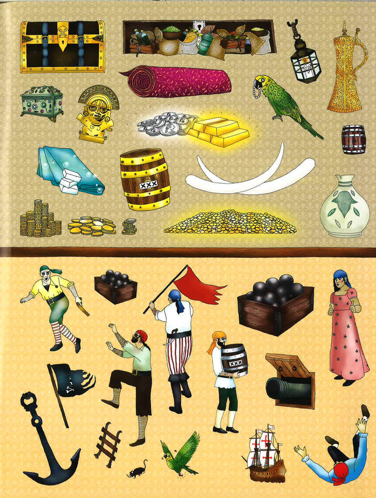 Pirate Ship Sticker Book – BookXcess