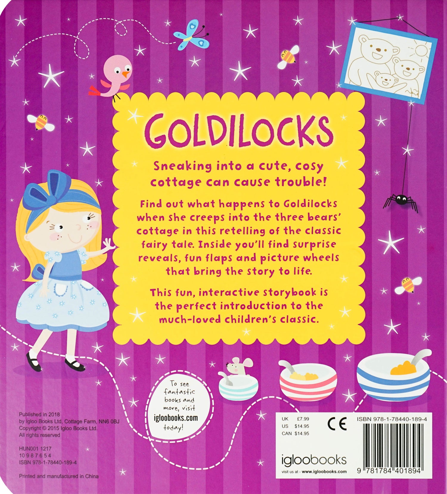 Goldilocks - Interactive Storytime – BookXcess