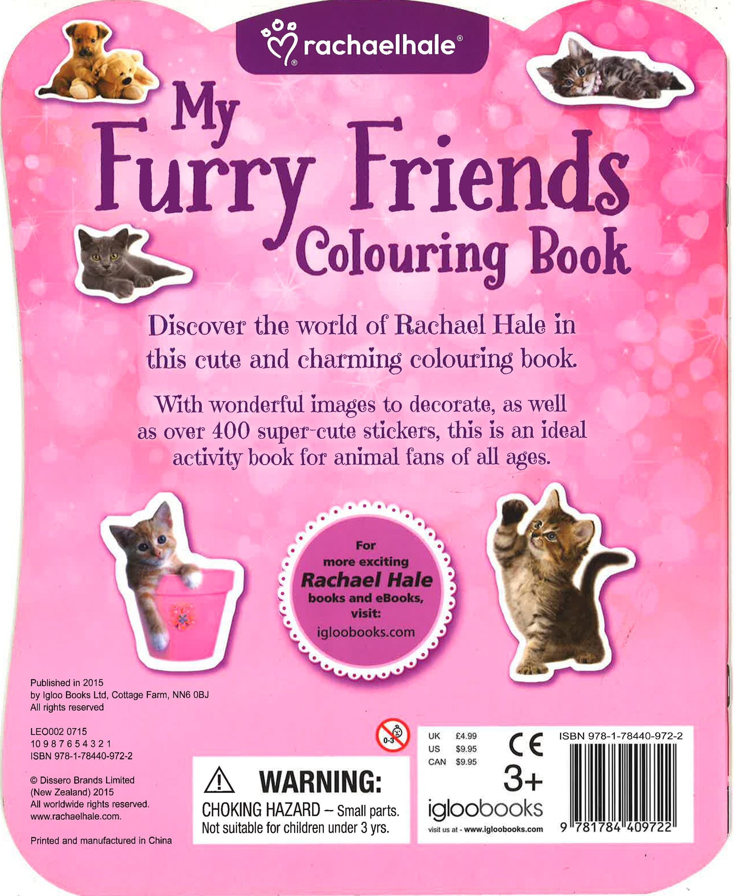 My Furry Friends Colouring Book – BookXcess