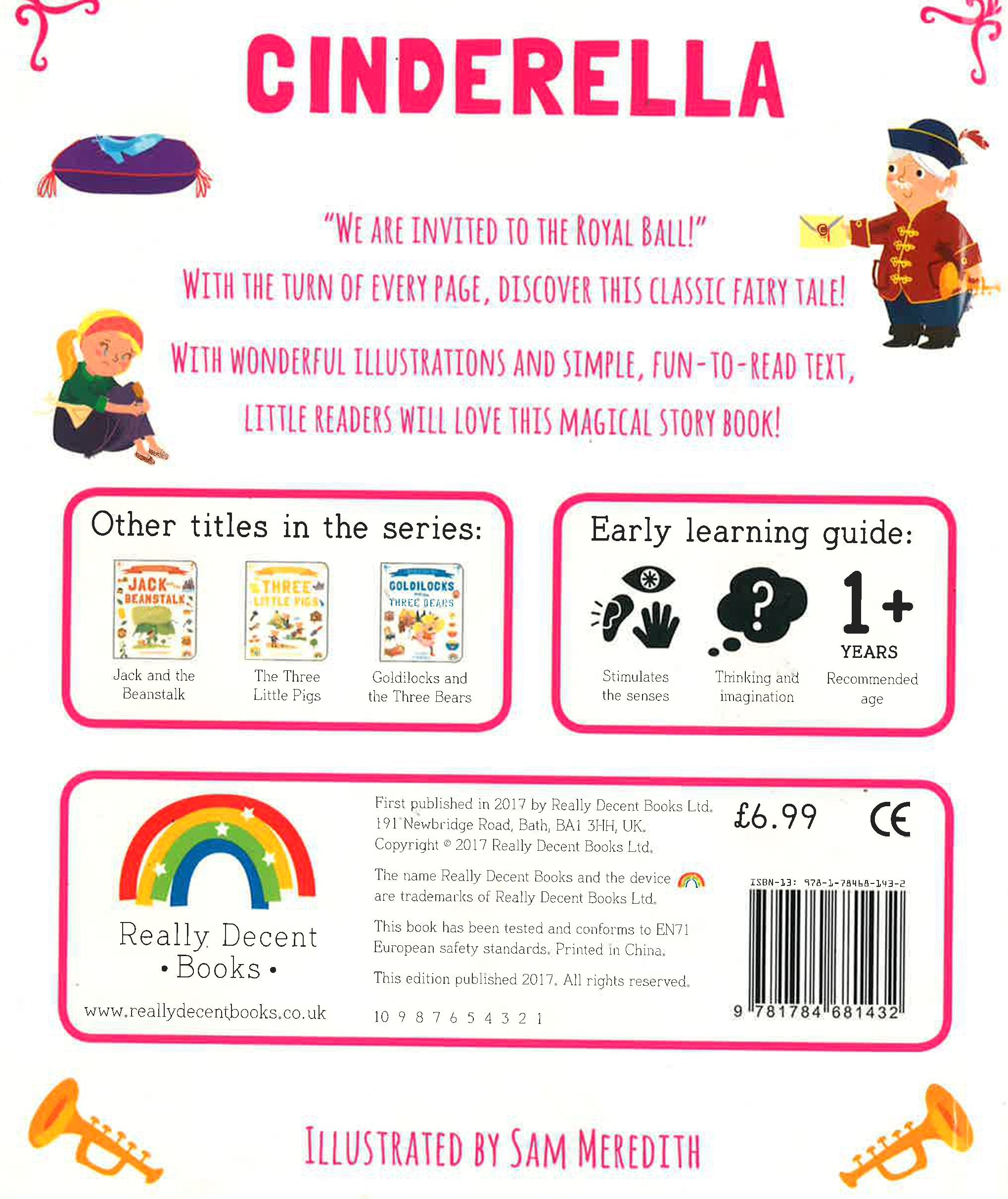 Favourite Fairy Tales : Cinderella - Really Decent Books – BookXcess