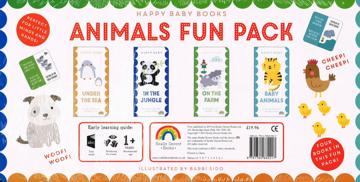 Happy Baby Books Animals Fun Pack – BookXcess