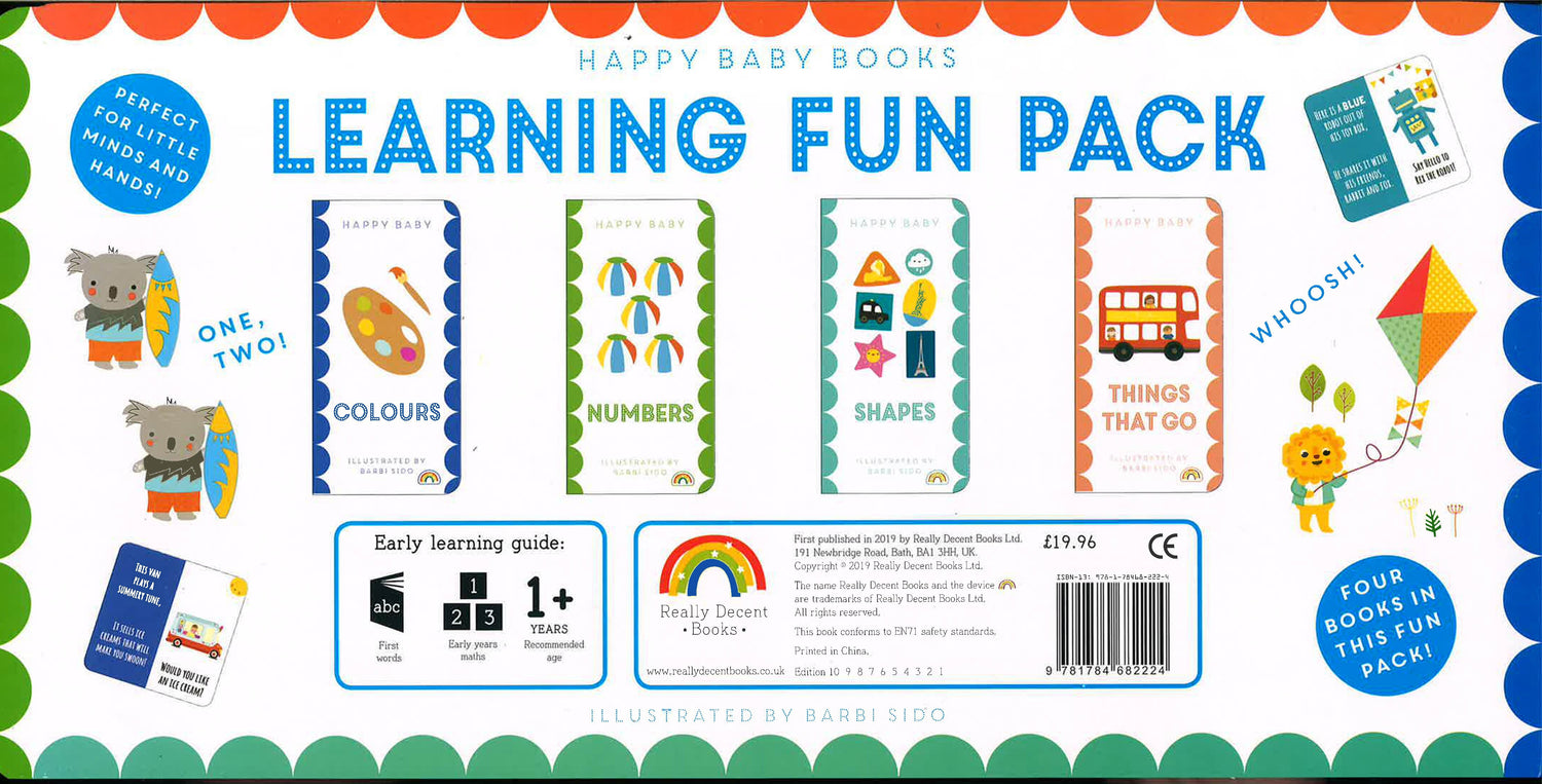 Happy Baby Books Learning Fun Pack – BookXcess
