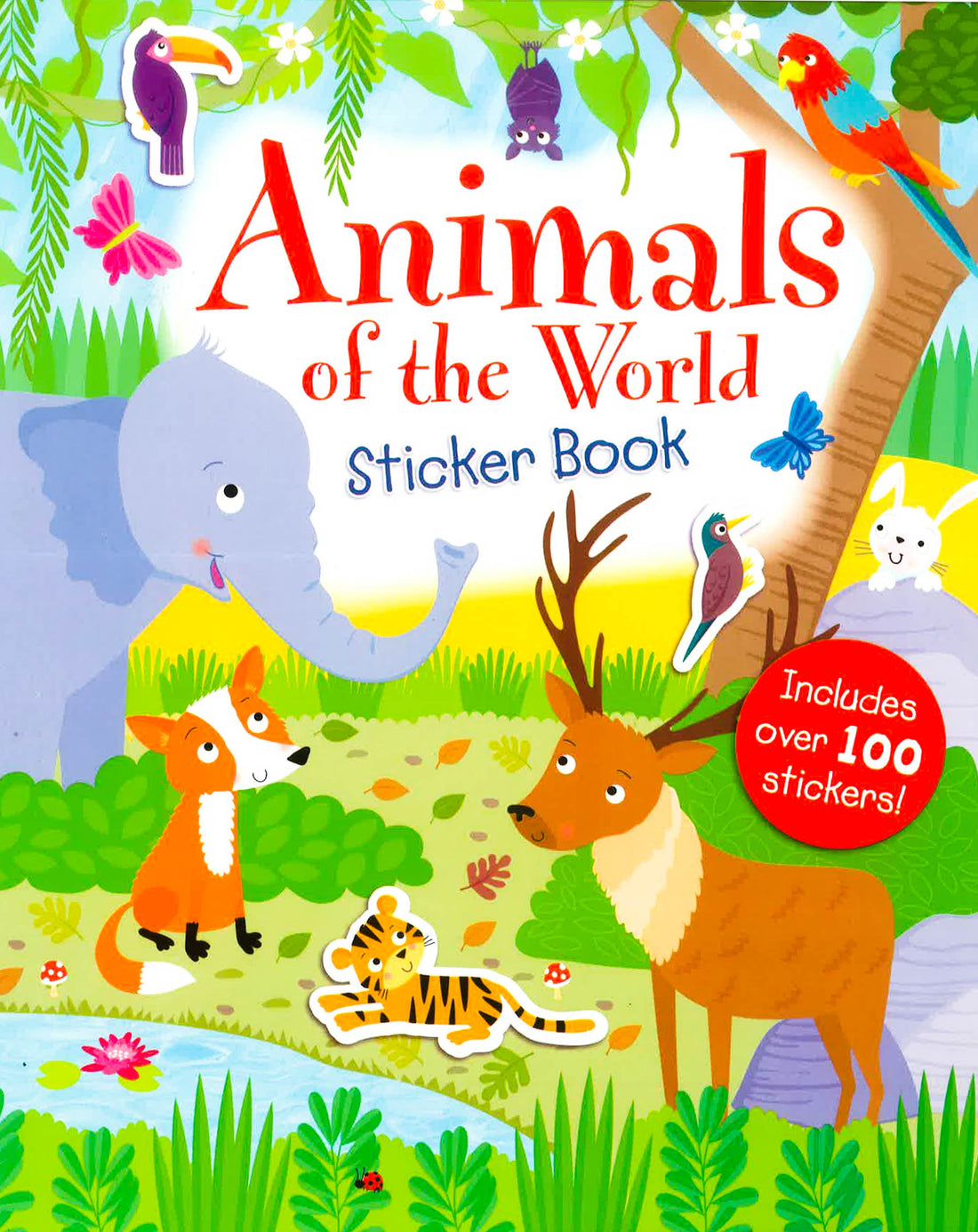 Animals Of The World Sticker Book – BookXcess