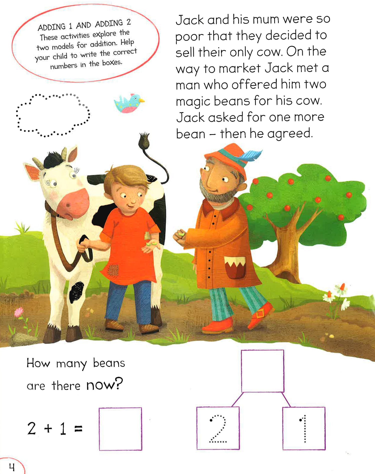 Jack And The Beanstalk: Addition And Subtraction (Get Set Go Numbers ...