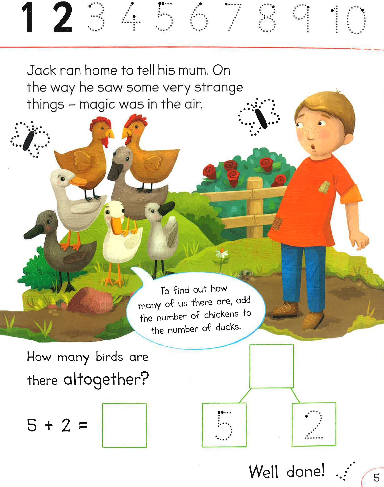 Jack And The Beanstalk: Addition And Subtraction (Get Set Go Numbers ...