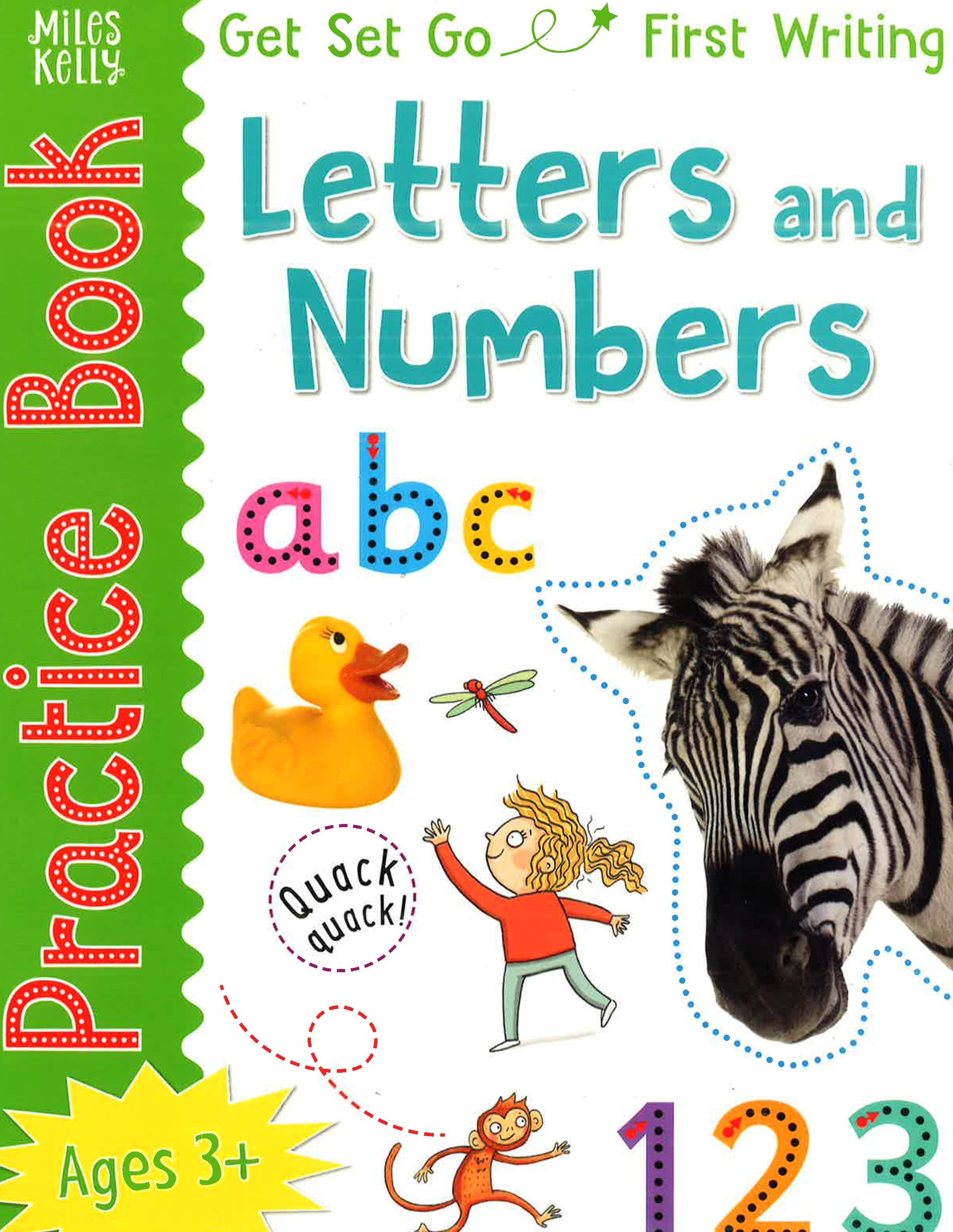 Get Set Go: Practice Book - Letters And Numbers – BookXcess