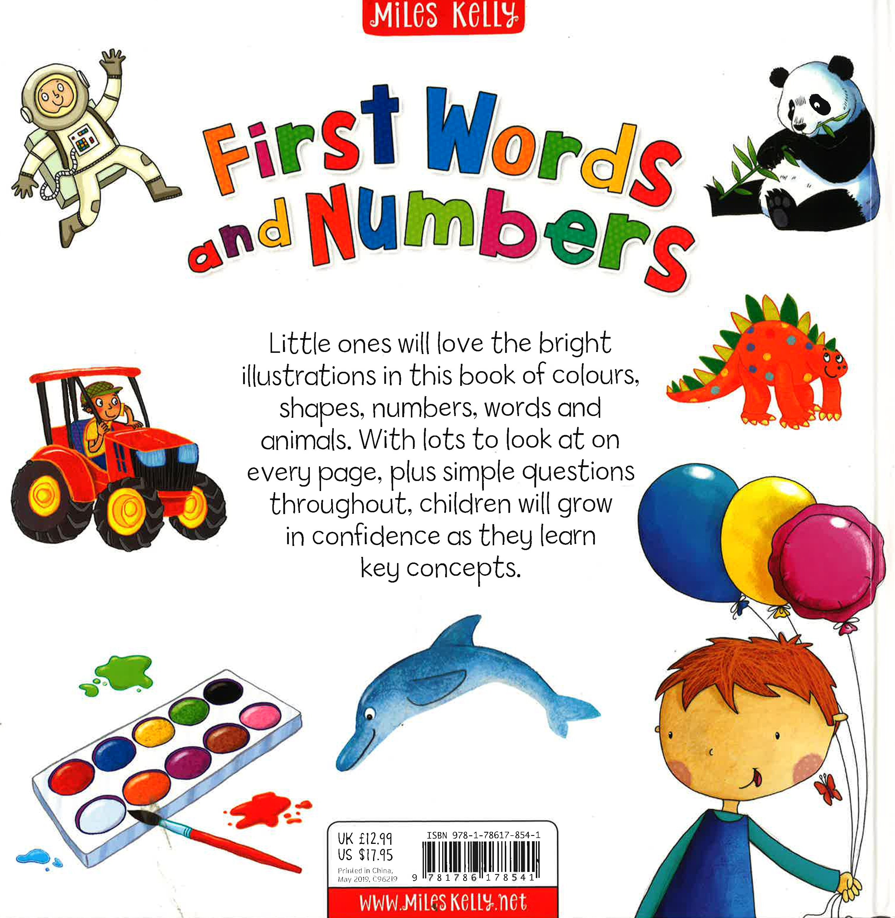 First Words And Numbers – BookXcess