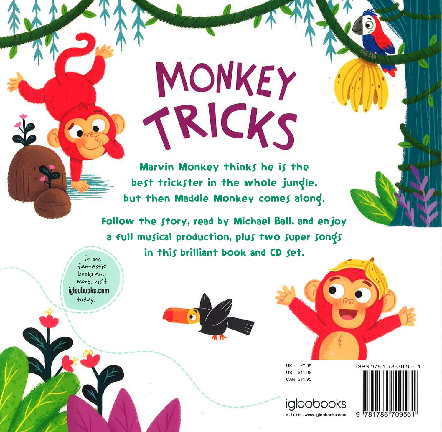 Picture Flats And Cd: Monkey Tricks – BookXcess