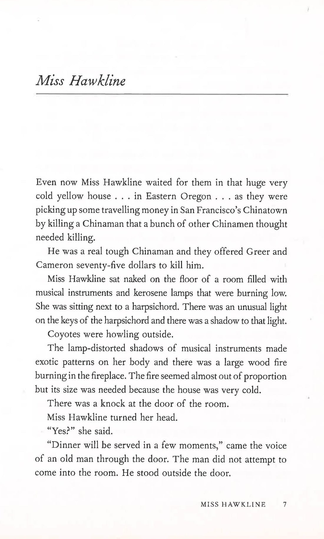 The Hawkline Monster: A Gothic Western – BookXcess