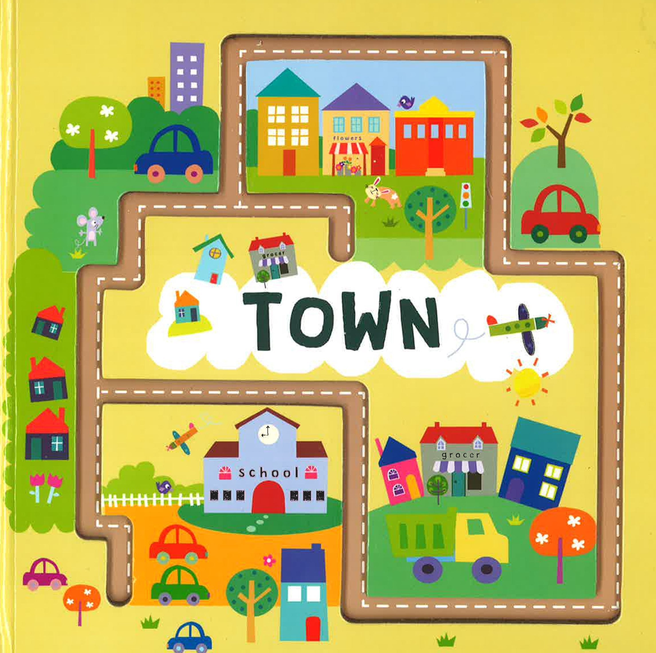 Town: Trace The Track Book – BookXcess
