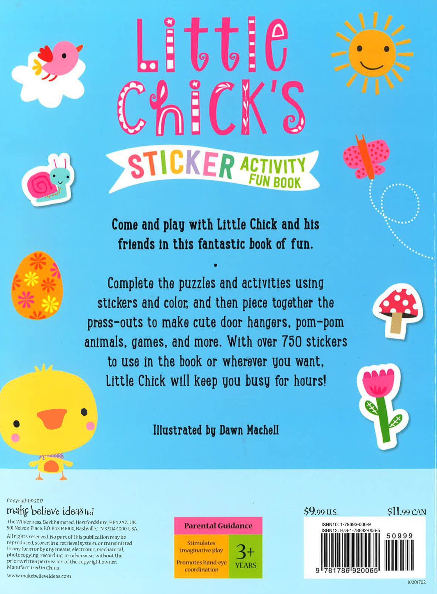 Little Chicks: Sticker Activity Fun Book – BookXcess