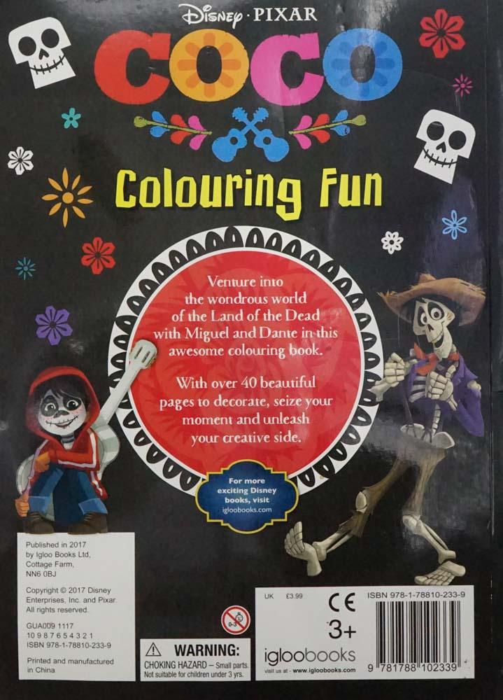 Coco Coluring Fun W/ Crayon – BookXcess