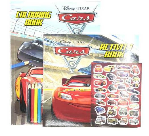 2-In-1 Activity Bag Disney: Disney Pixar Cars 3: Activity Pack – BookXcess