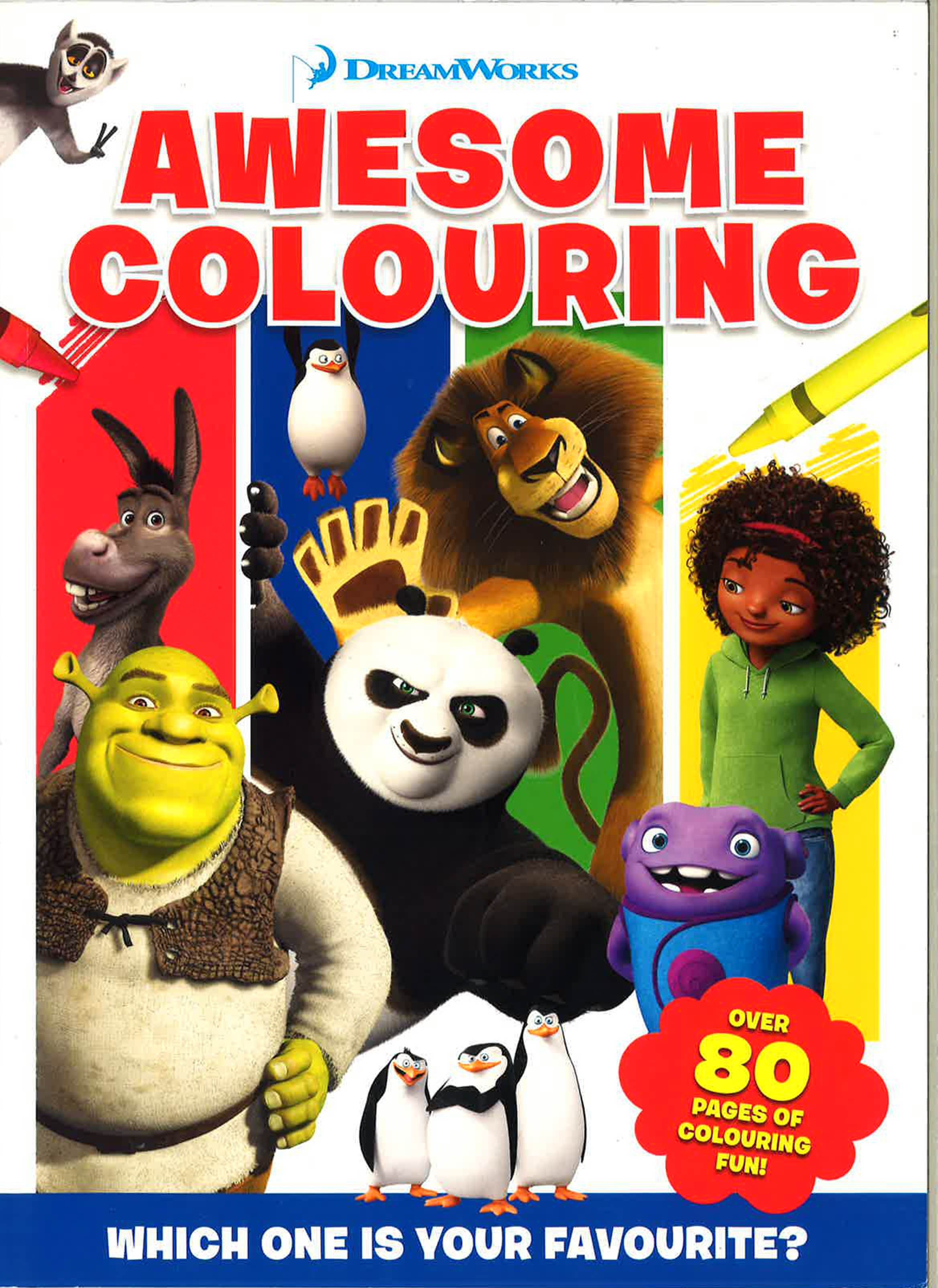 Dreamworks Awesome Colouring – BookXcess