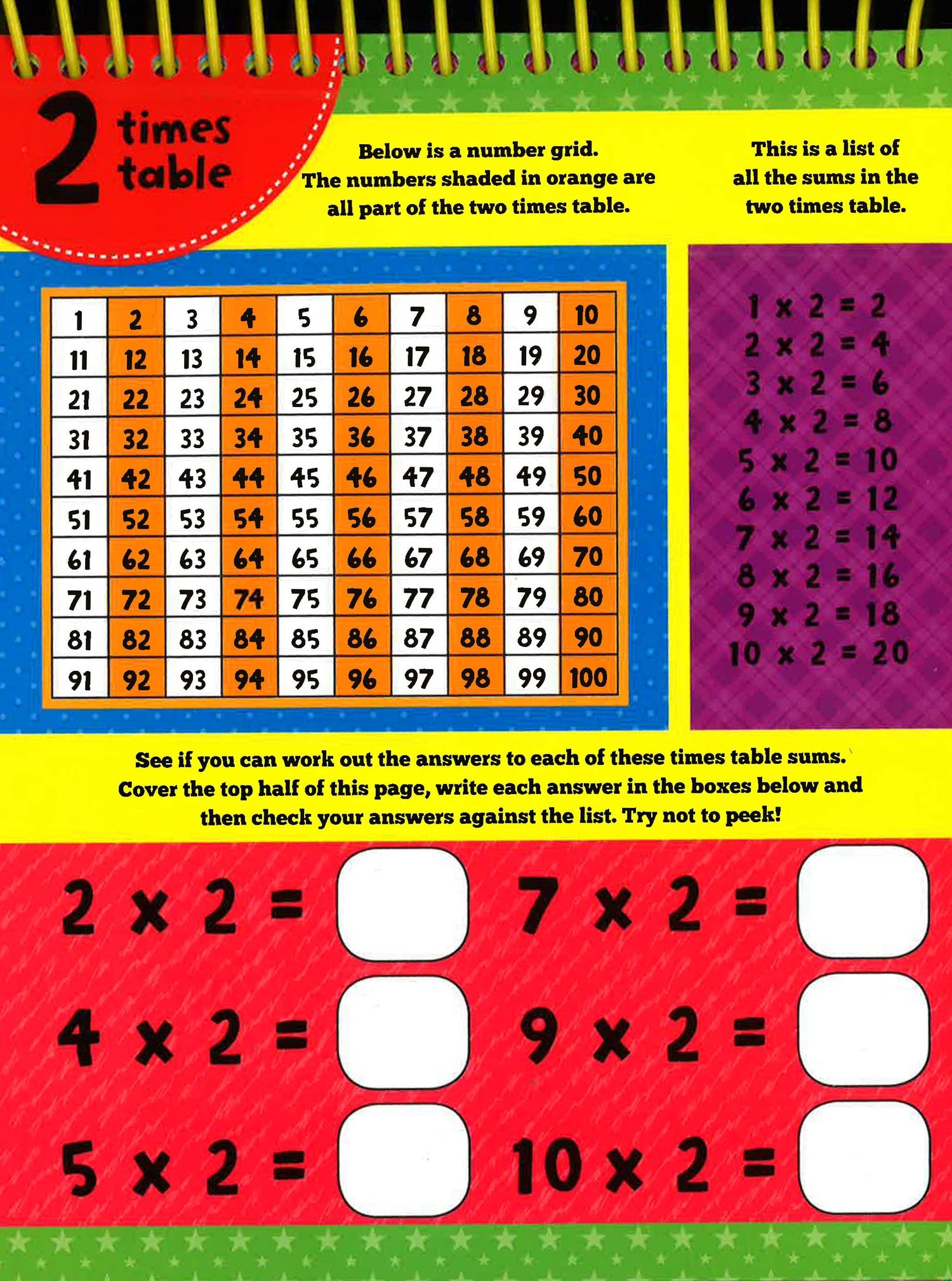 Tiny Tots Easels: Times Tables – BookXcess