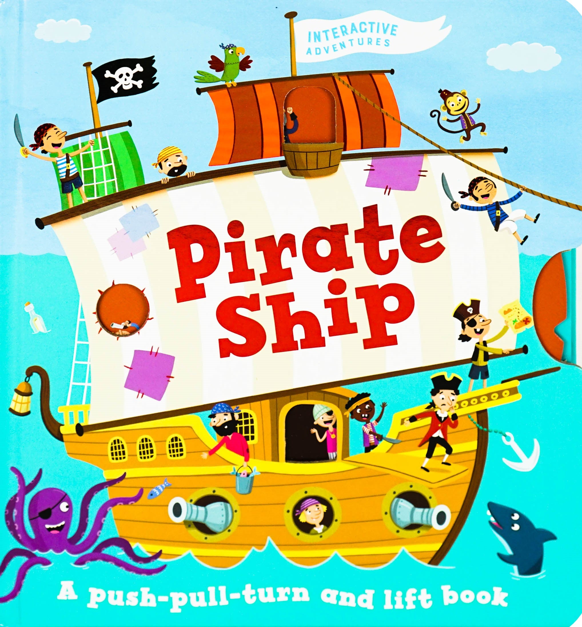 Interactive Adventures - Push And Pull Board (Pirate Ship) – BookXcess
