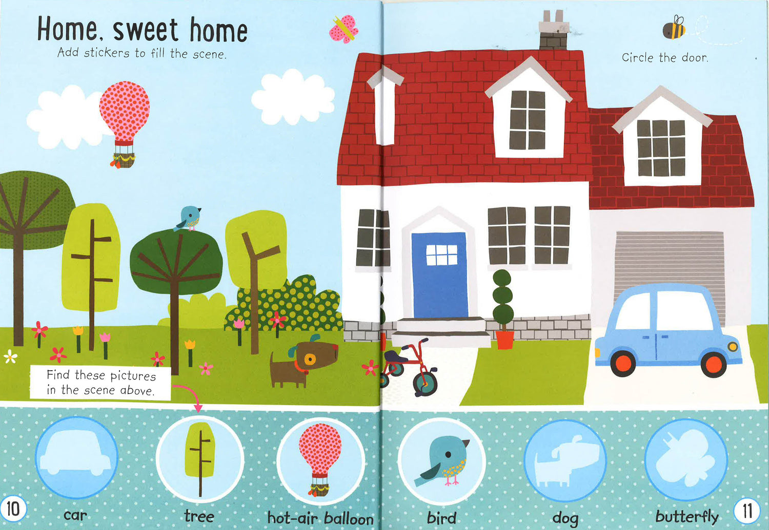 Sticker Activity Book: First Words – BookXcess